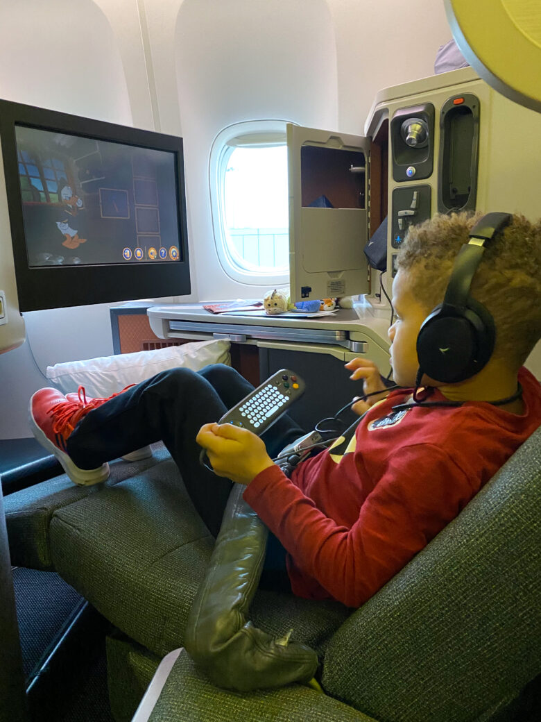Cathay Pacific HKG - JFK Business Class Kid Seat - World Travel ...
